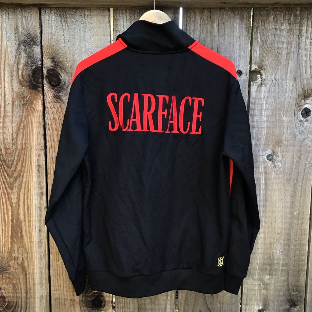 Scarface X Shoe Palace Al Pacino Movie Promo Zip Up J… - Gem